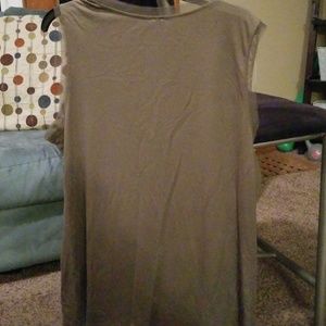Studio Y | Tops | Womens Studio Y Green And Gold Dress Shirt Xl | Poshmark